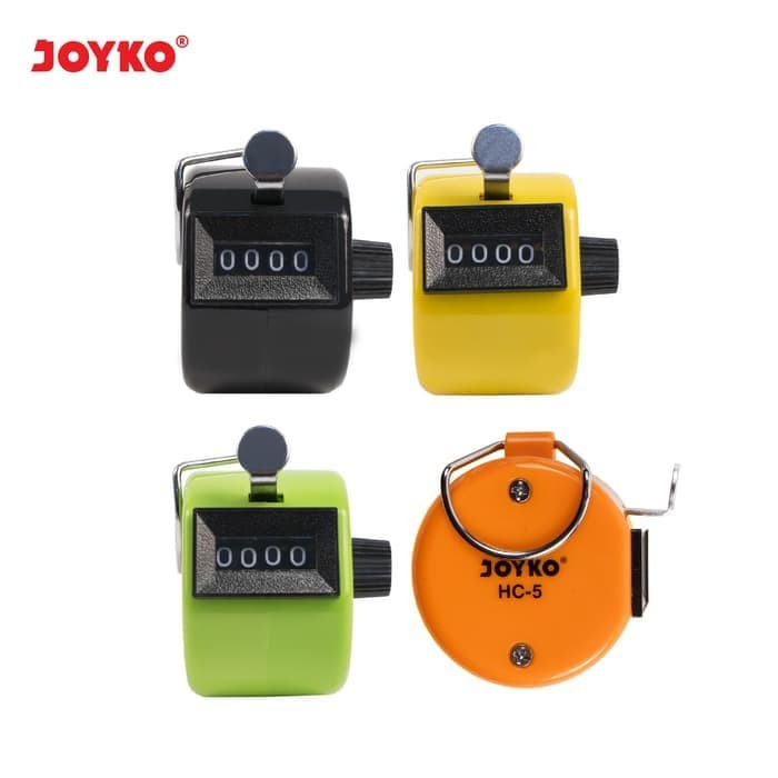 Jual Alat Hitung Joyko hand counter HC 5 - hand tally counter / alat ...