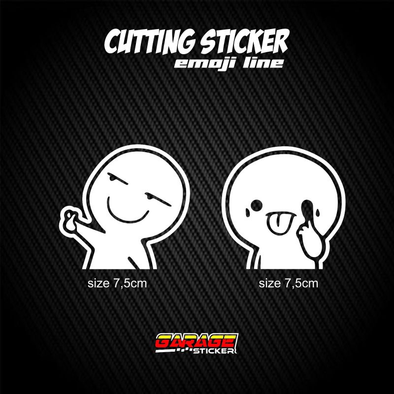 Jual Sticker emot line cutting sticker emoji lucu keren HARGA PROMO ...