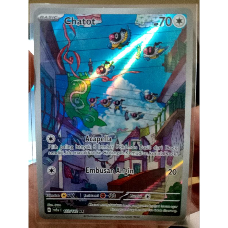 Jual KARTU POKEMON CHATOT AR INDONESIA HOLO | Shopee Indonesia