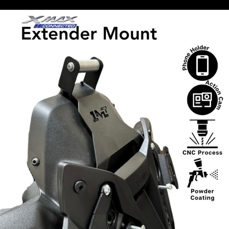 Jual Breket Braket Phone Holder GPS IMT Yamaha Xmax Old 2017-2022 dan ...