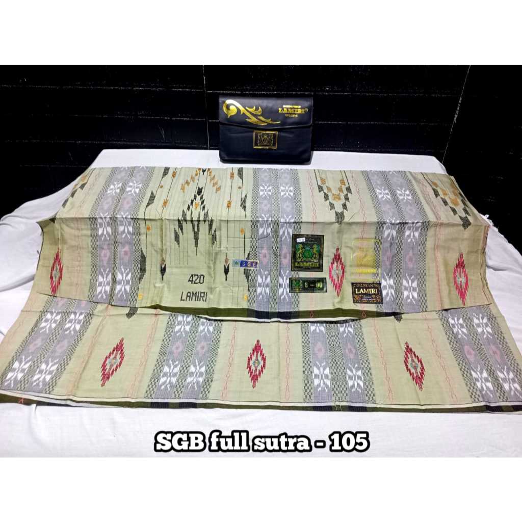 Jual SARUNG RAJA SULTAN LAMIRI SGB_ FUL SUTRA ASLI | Shopee Indonesia