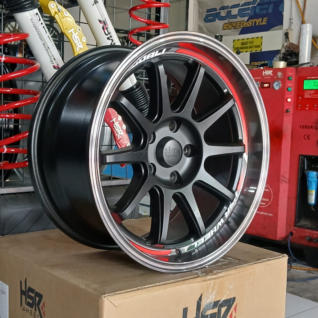 Jual Velg hsr ring 17 toboali for innova zenic camry civic hrv crv brv pelek racing r17 jari ...