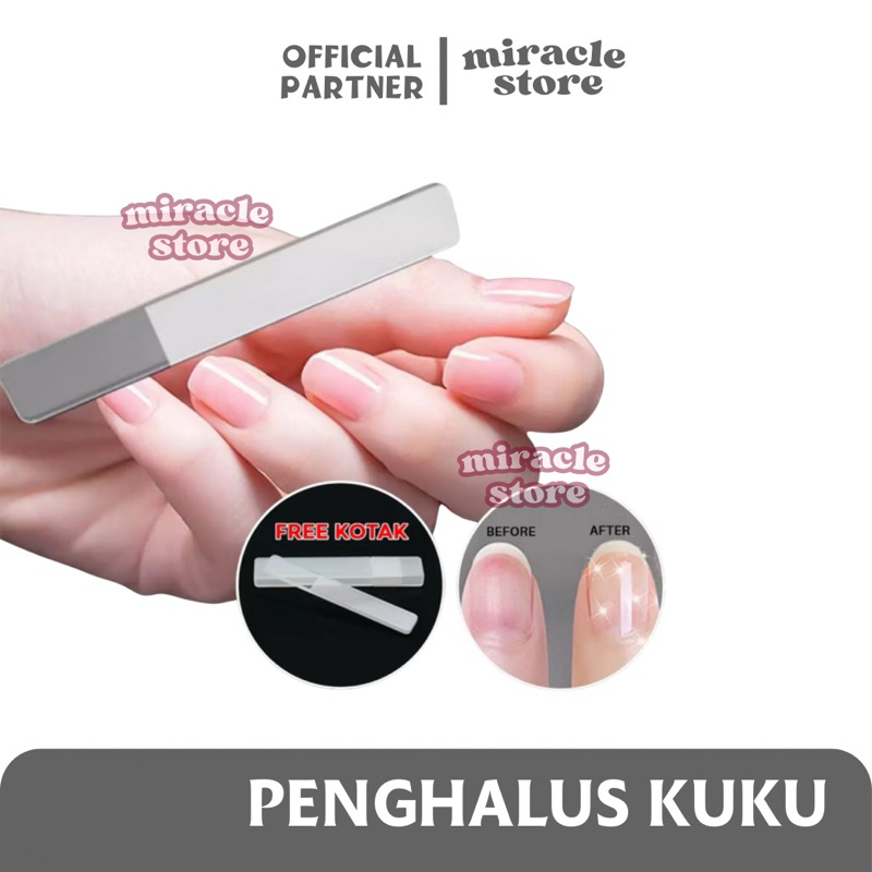 Jual [MIRACLE STORE] PENGHALUS KUKU PENGIKIR PENGILAP Alat Kikir Kuku ...