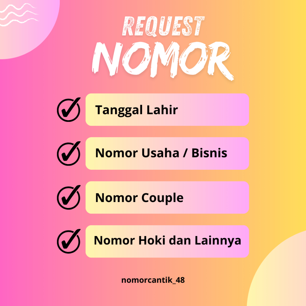 Jual REQUEST Nomor Cantik Tri Kartu Perdana Nomor Tri Sesuai Pilihan ...