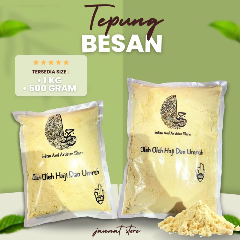 Jual Tepung Besan Besan Flour Original Premium Quality 1kg | Shopee ...