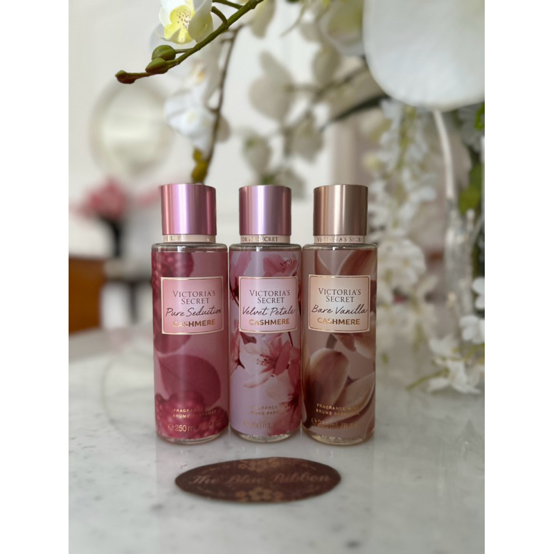 Jual VICTORIA SECRET CASHMERE BODY MIST ( BARE VANILLA CASHMERE , PURE ...
