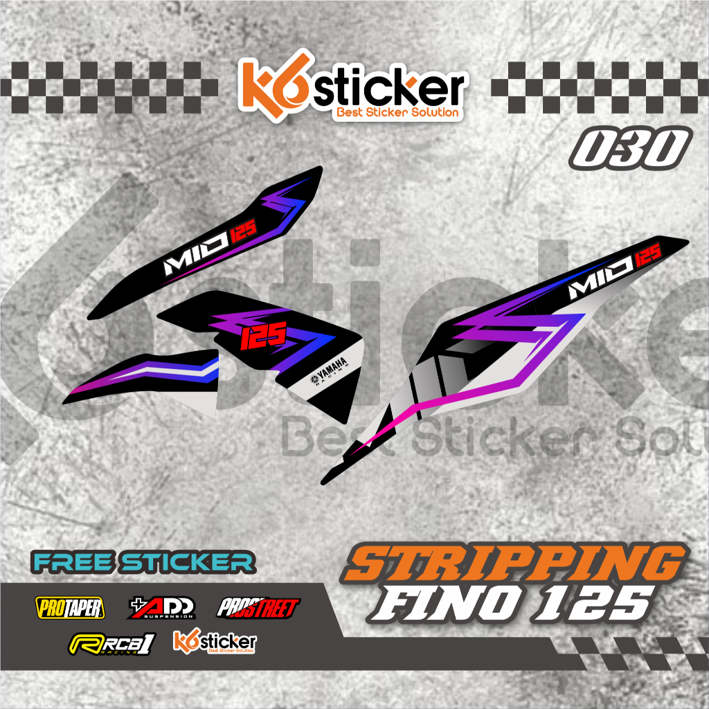 Jual STIKER STRIPING YAMAHA MIO M3/ MIO Z | Shopee Indonesia