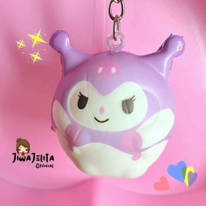 Jual [Jiwa Jelita] BISA COD ️ Ganci Sanrio Squishy, Squishy Kuromi, Cinnamoroll, melody, hello ...