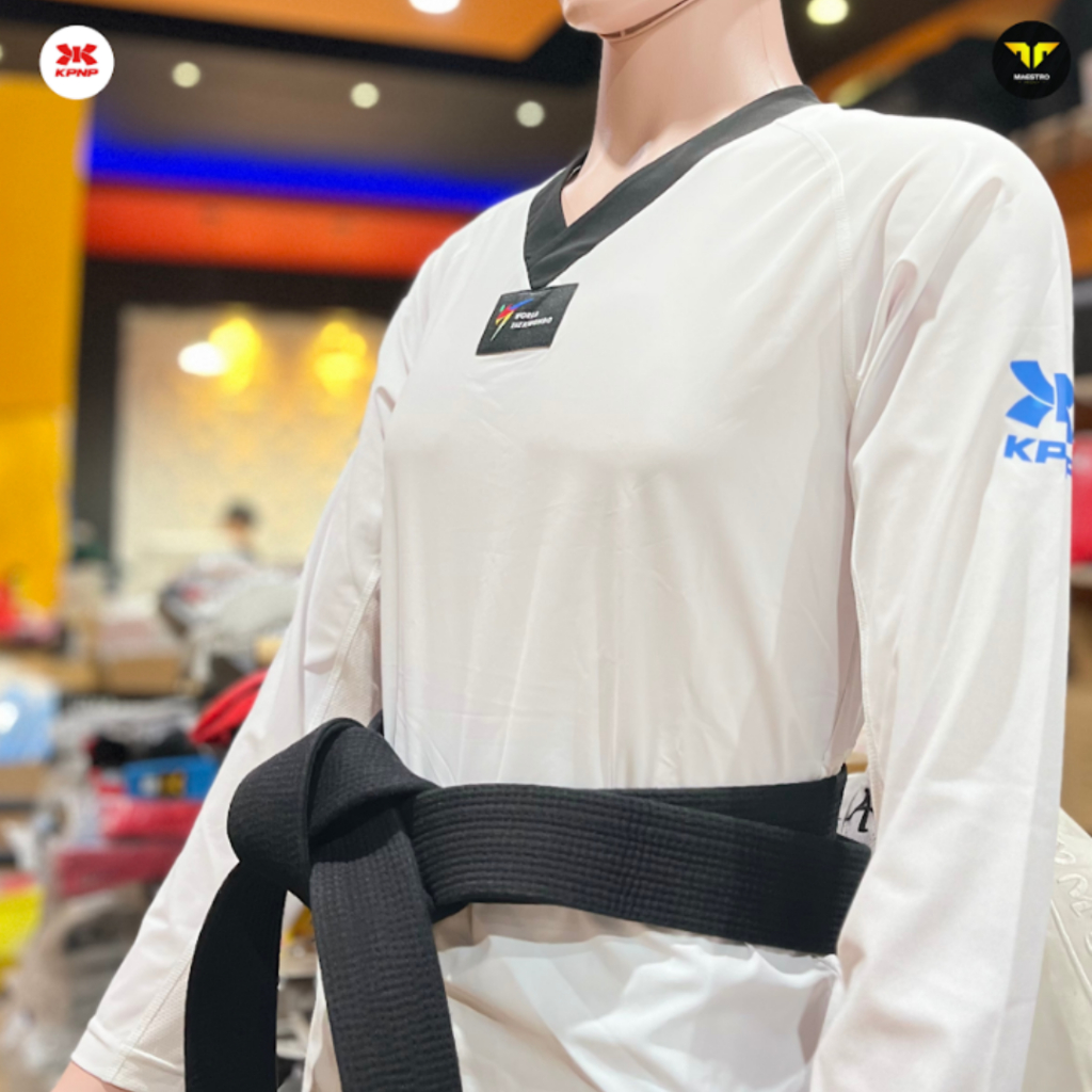 Jual KPNP DAN Competition Uniform (Seragam Taekwondo) - BLUE LABEL - WT ...