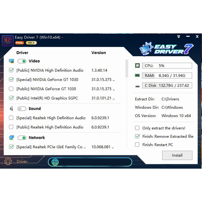 Jual Easy Driver Pack 2024 v7.23.1221.2 [English] | Shopee Indonesia