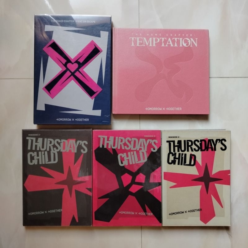 Jual ALBUM ONLY UNSEALED TXT TNCT THE NEW CHAPTER TEMPTATION | TCC:FOE ...