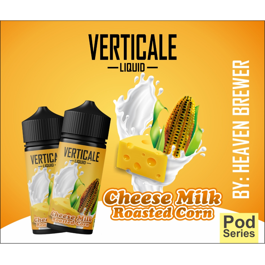 Jual Verticale Liquid Cheese Milk Roasted Corn 60ML by Heaven Brewer ...