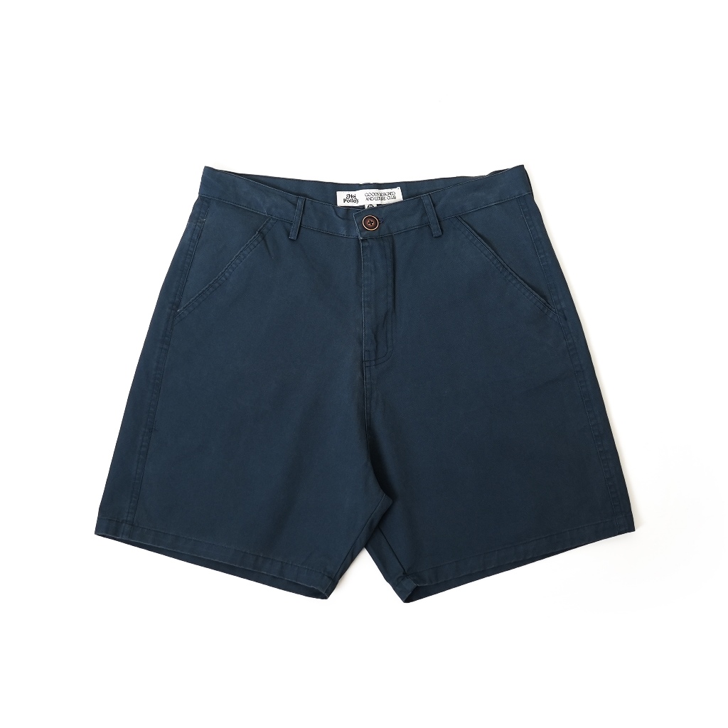 Jual Hoi Polloy - Slack Shorts Celana Pendek (Blue) | Shopee Indonesia