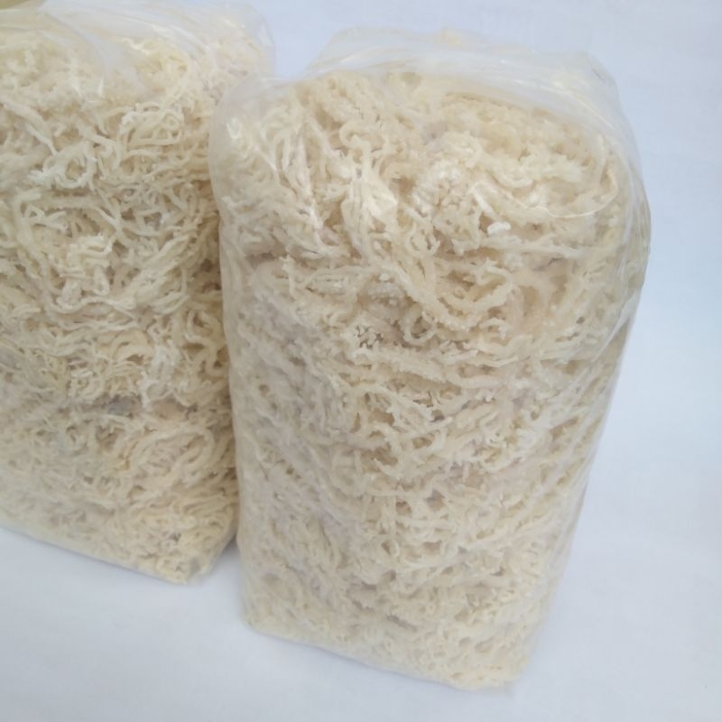 Jual Rumput Laut Untuk Es Campur Halal Kering Putih Kemasan 1kg ...