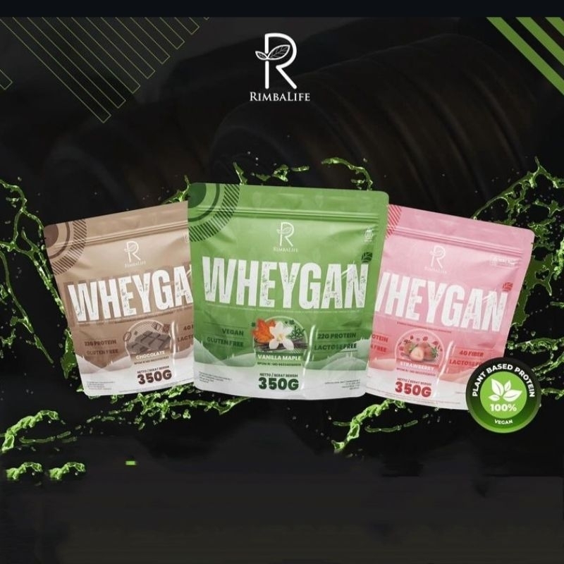 Jual BARU!! Rimbalife Wheygan protein 350gram - Whey Gan (RASA CHAT ...