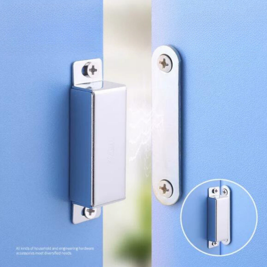 Jual Magnet Pintu Lemari Cabinet Magnet Plat Kuat Penutup Pintu Lurus 6 ...