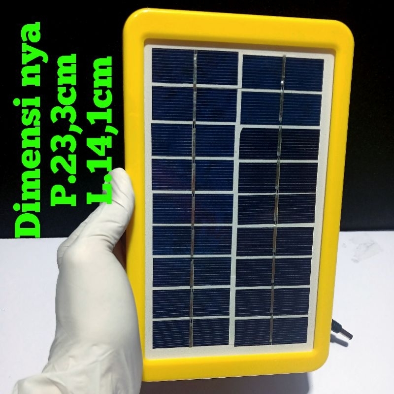 Jual solar cell panel surya 9-10volt 2wp 3wp max pembangkit listrik ...