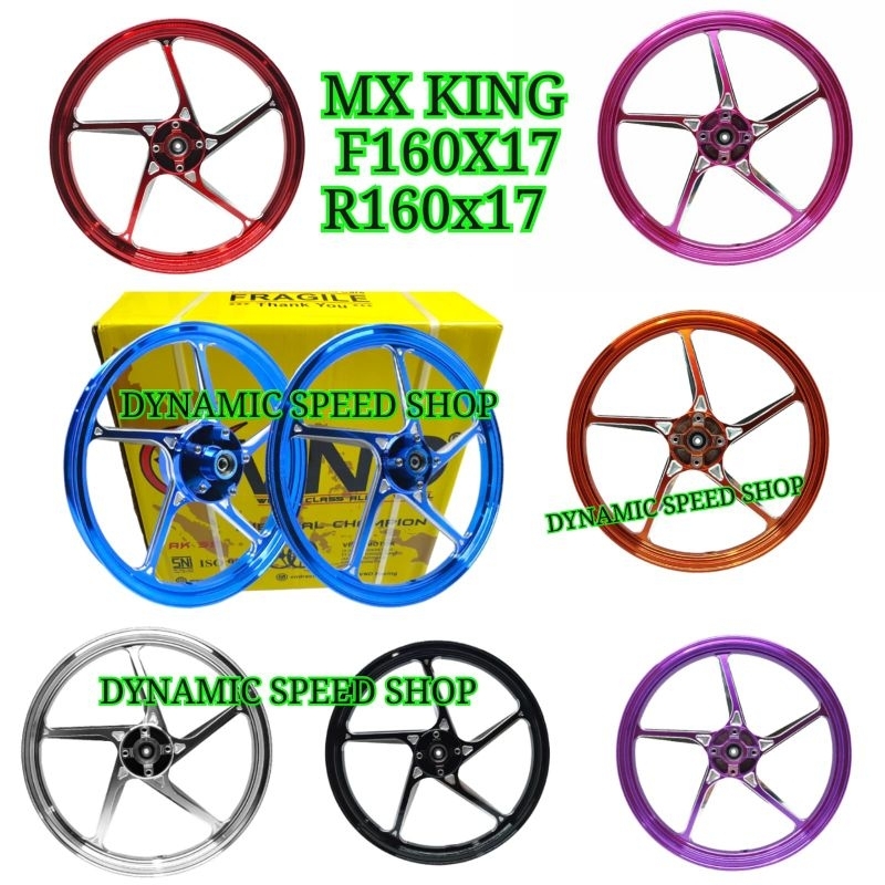 Jual velg vnd ak55 mx king velg vnd mx king pelek racing vnd F160x17 ...