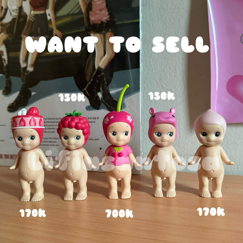 Jual sonny angel hippo raspberry peach strawberry shortcake secret ...