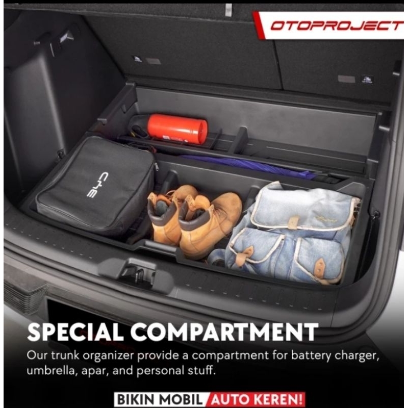 Jual Rear Trunk Organizer Box BYD Atto 3 By Otiproject | Shopee Indonesia