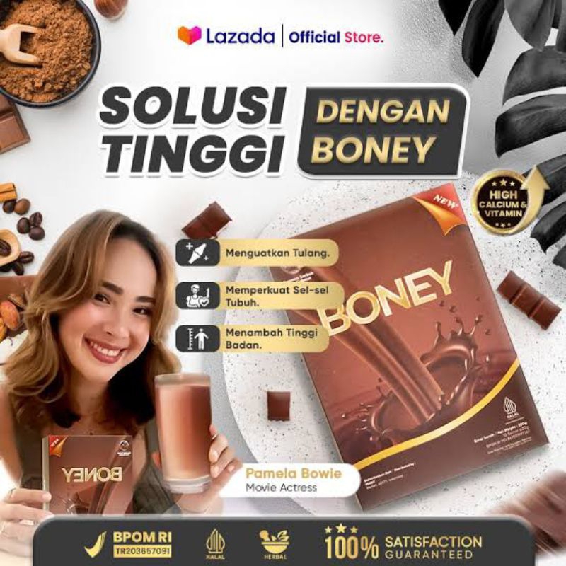 Jual Susu Boney Peninggi Rekomendasi Naik 5-10 cm Bpom | Shopee Indonesia