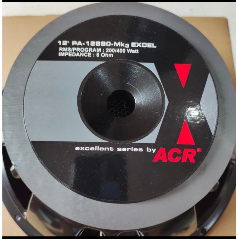 Jual Speaker component Acr 12 inch PA 12880 excellent mk3 | Shopee ...