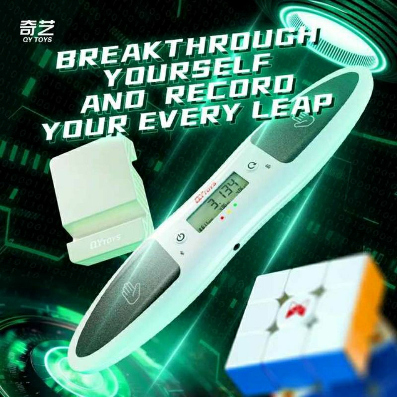 Jual Qiyi Smart Timer (Pengukur waktu rubik) Timer bluetooth | Shopee ...