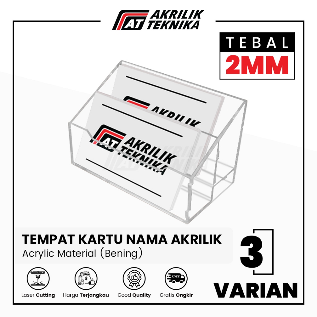 Jual Tempat Kartu Nama / Display Meja Kantor Bisnis / Rak Kartu Name ...