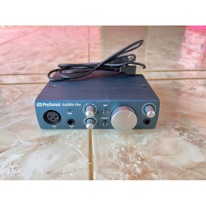 Jual Soundcard PreSonus AudioBox iOne sound card focusrite | Shopee ...