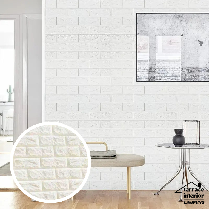 Jual Walpaper Dinding Wallpaper 3D Foam Bata 2mm dan 6mm | Shopee Indonesia