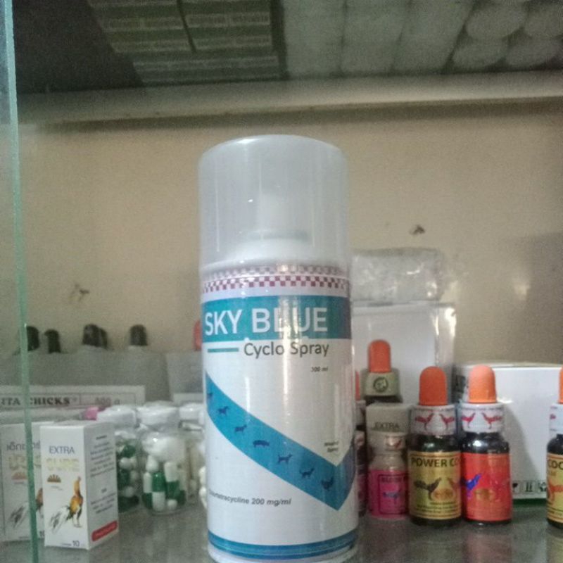 Jual SKY BLUE CYCLO SPRAY | Shopee Indonesia