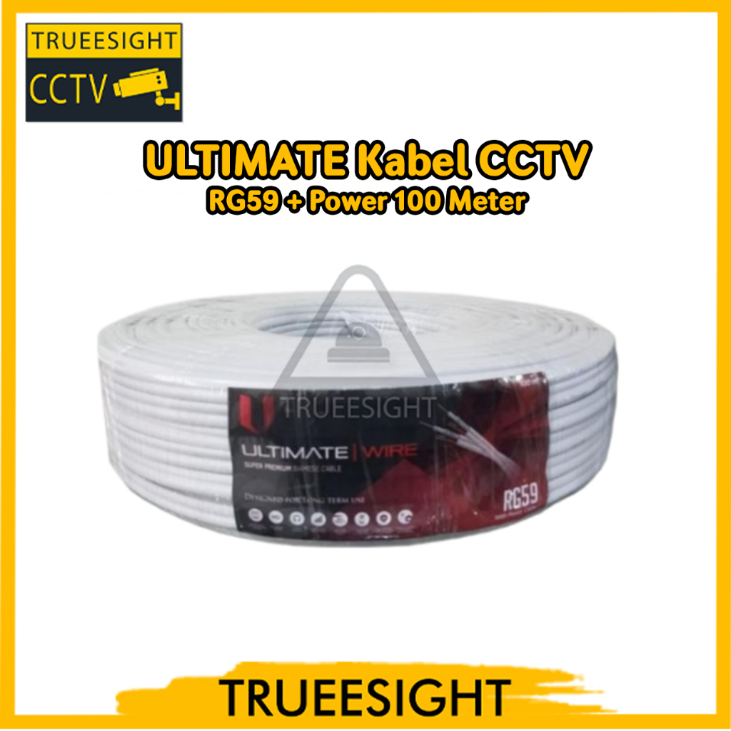 Jual ULTIMATE Kabel CCTV RG59 + Power 100 Meter | Shopee Indonesia