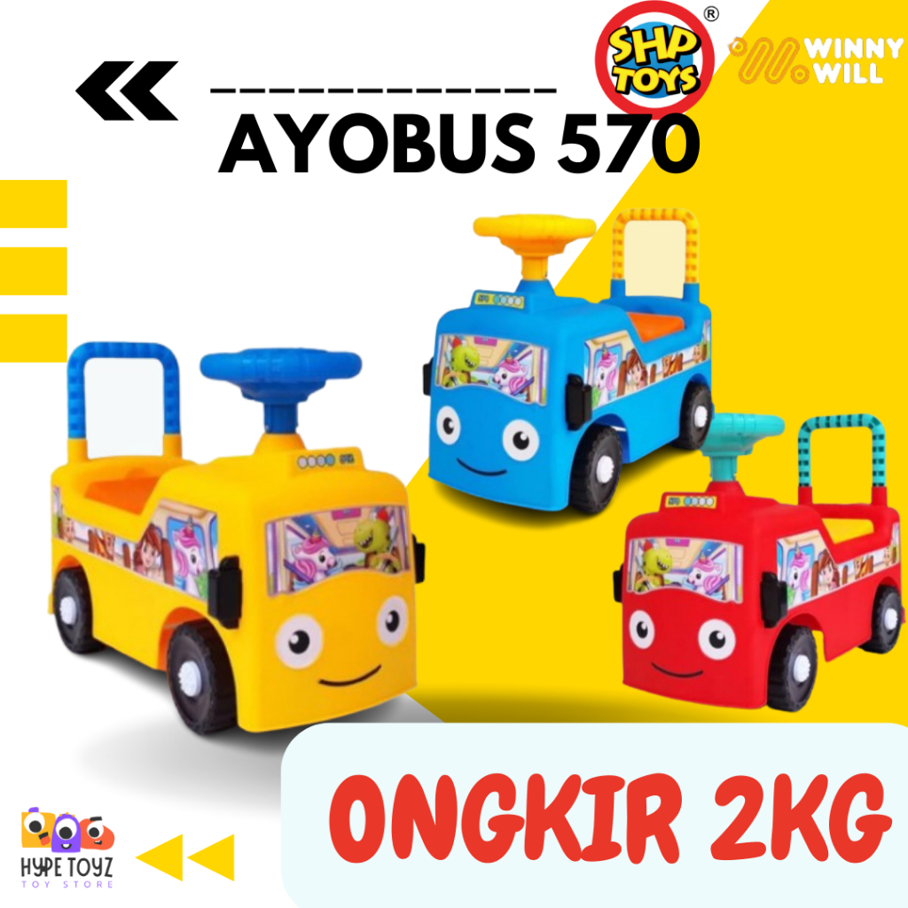 Jual MINI AYOBUS SHP 570 Mainan BIS TELOLET BIS TAYO Tunggang Mobil Bus ...