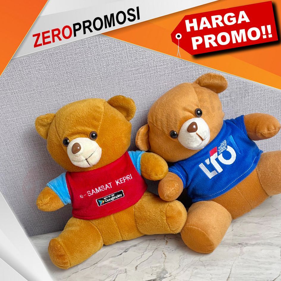 Jual Maskot Boneka Custom - Souvenir Teddy Bear | Shopee Indonesia