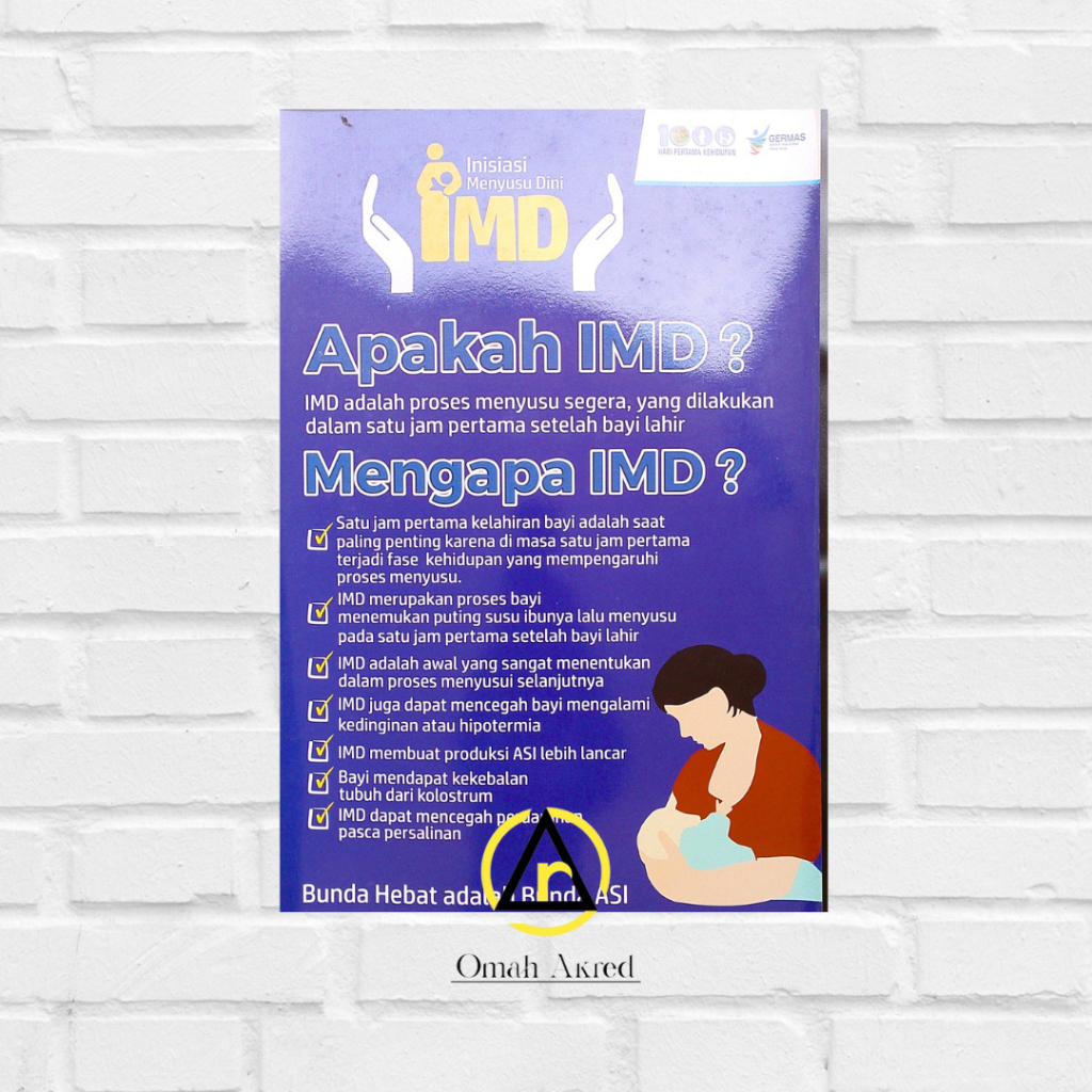 Jual Poster IMD • Poster Inisiasi Menyusu Dini | Shopee Indonesia