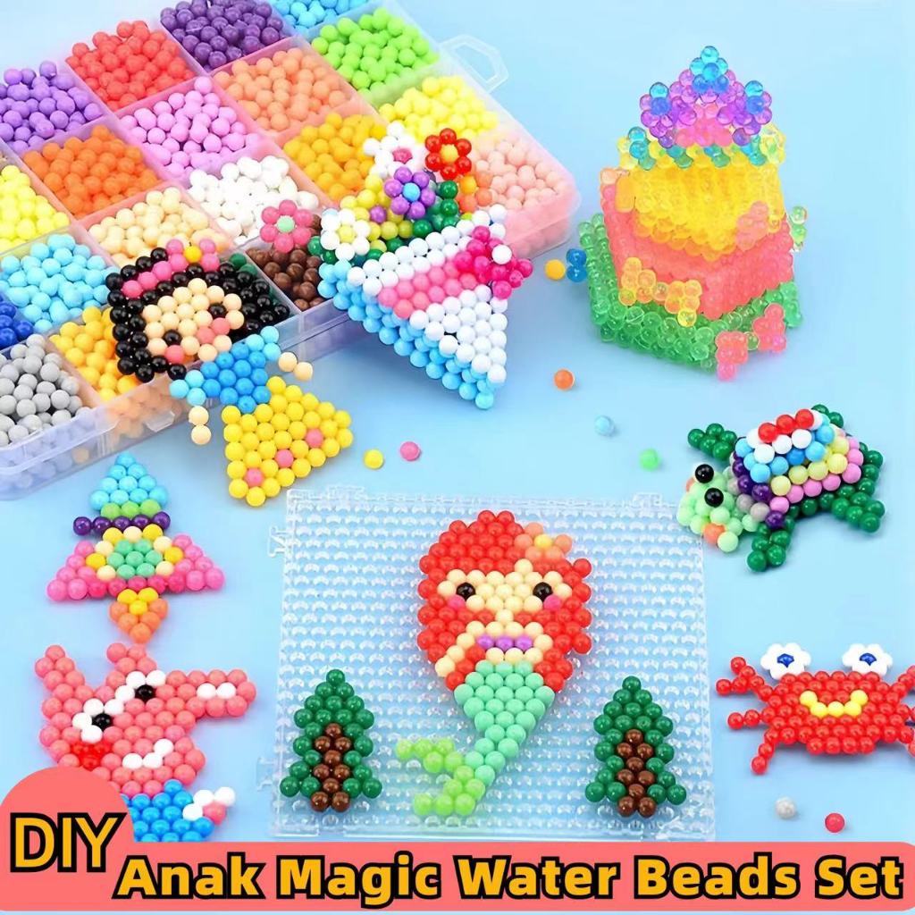 Jual 【4800PCS 】Anak Magic Water Beads Set Diy Guka Set Gantungan Kunci ...