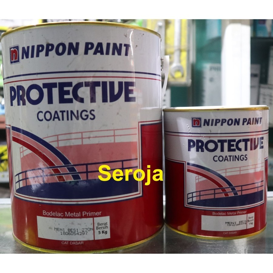 Jual Cat Besi Anti Karat Nippon Paint Meni Besi 1kg | Shopee Indonesia
