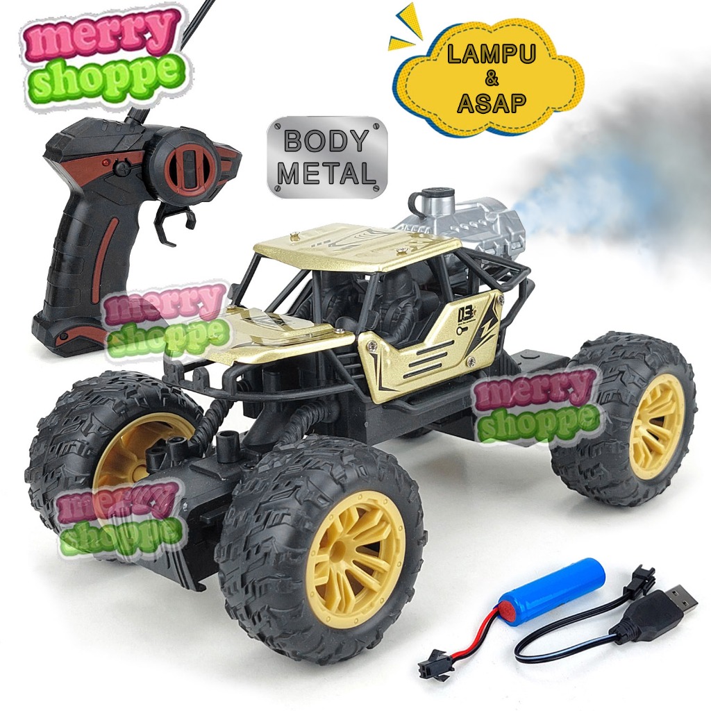 Jual Mobil RC Remote Control Offroad Asap Body Besi ROCK CRAWLER ...
