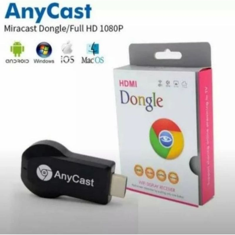 Jual ANYCAST HDMI DONGLE WIFI DISPLAY RECEIVER | Shopee Indonesia