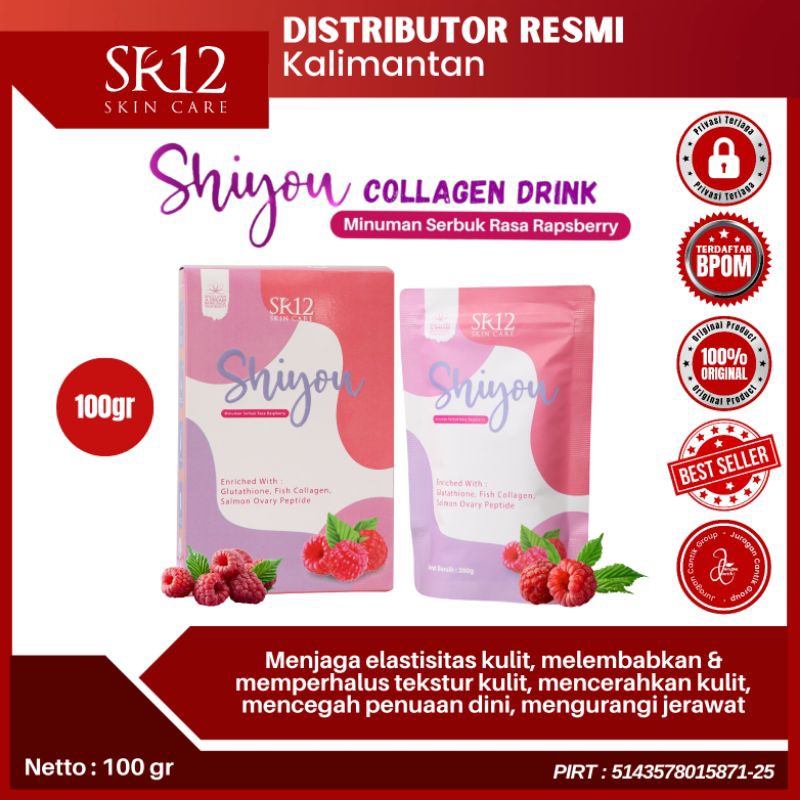 Jual SR12 SHIYOU COLLAGEN DRINK PEMUTIH BADAN BPOM MINUMAN COLLAGEN UKURAN 100GR | Shopee Indonesia
