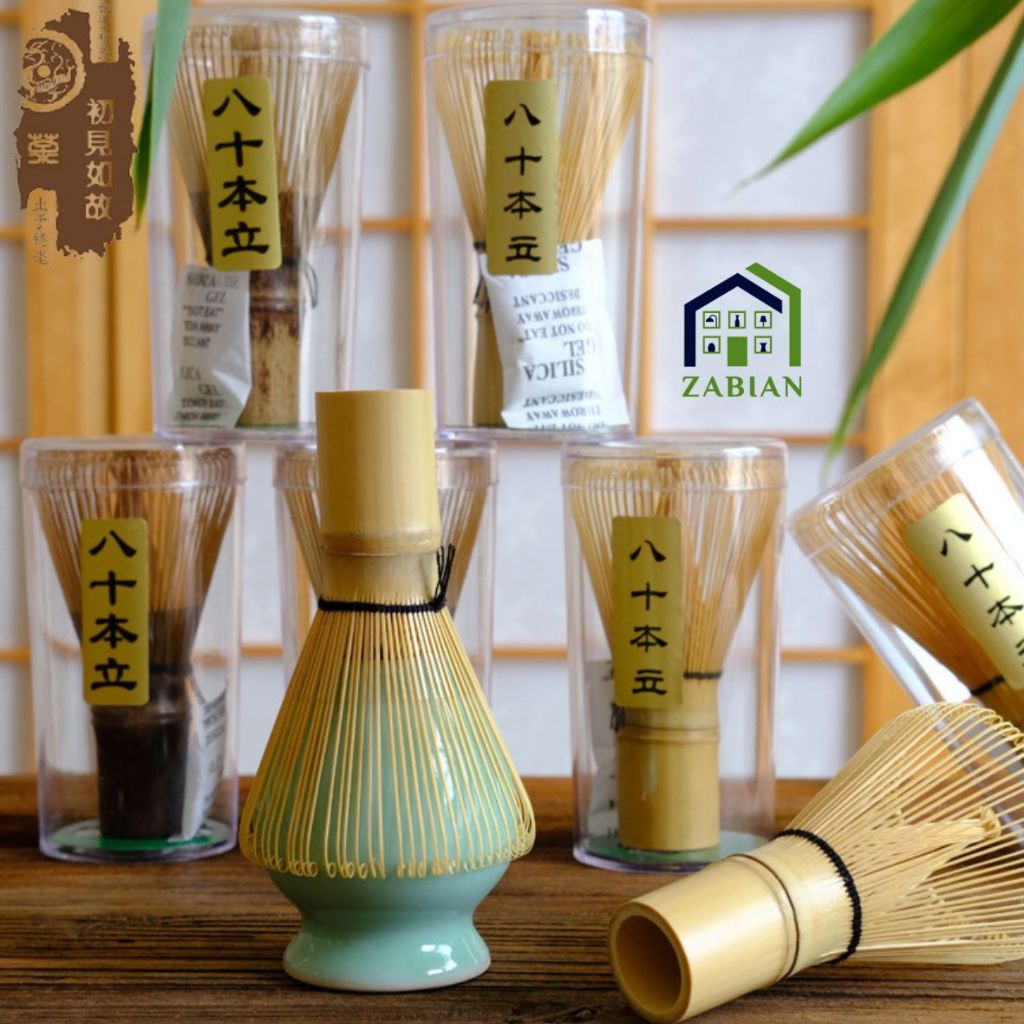 Jual Zabian - Penganduk Matcha Bambu | Chasen Bamboo Whisk | Shopee ...