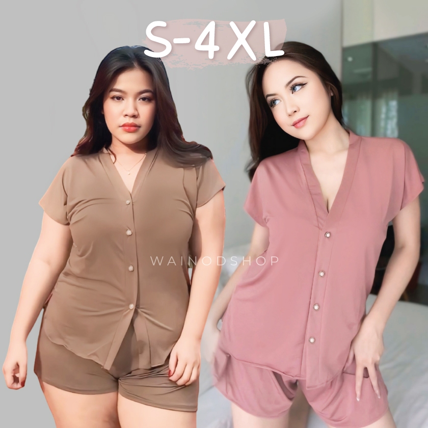 Jual HANNA S-4XL sleepwear set - WAINODSHOP | Shopee Indonesia