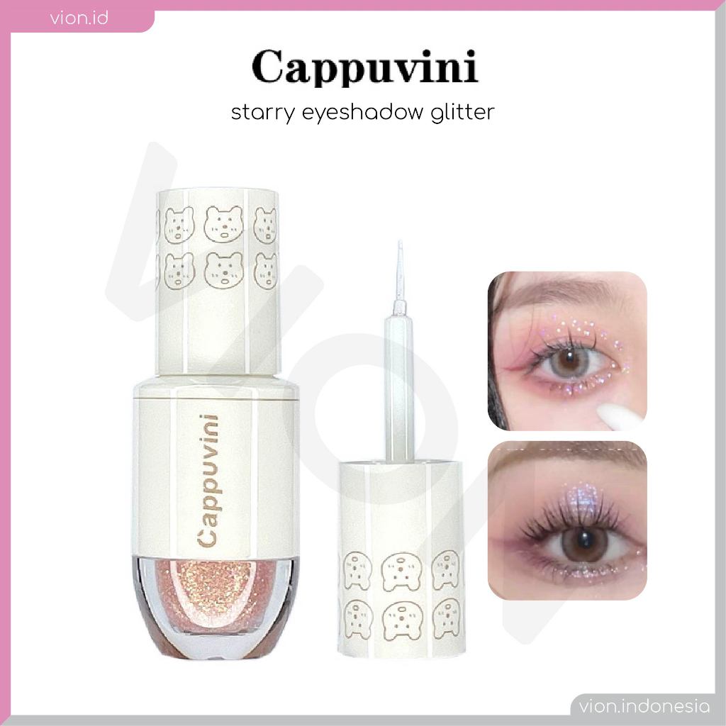 Jual CAPPUVINI Starry Eyehshadow Glitter Liquid Shimmer Long Lasting ...