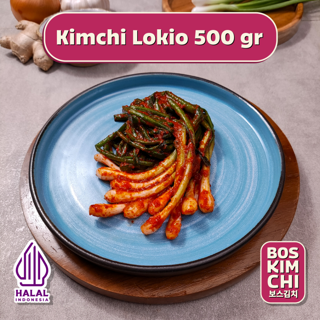 Jual Kimchi Lokio 500 gr | Boskimchi | Jjokpa Kimchi | Shopee Indonesia