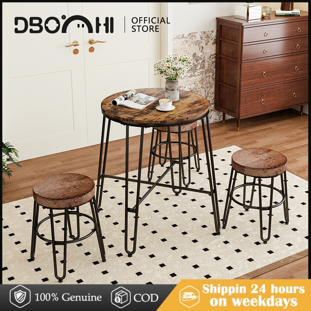 Jual DBODHI Meja minimalis bulat meja coffee table meja kopi meja cafe ...