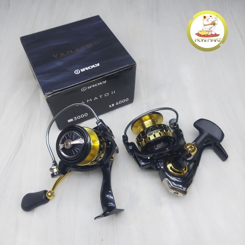 Jual Reel iroly yamato ii spinning power handle 1000 2000 3000 4000 | Shopee Indonesia