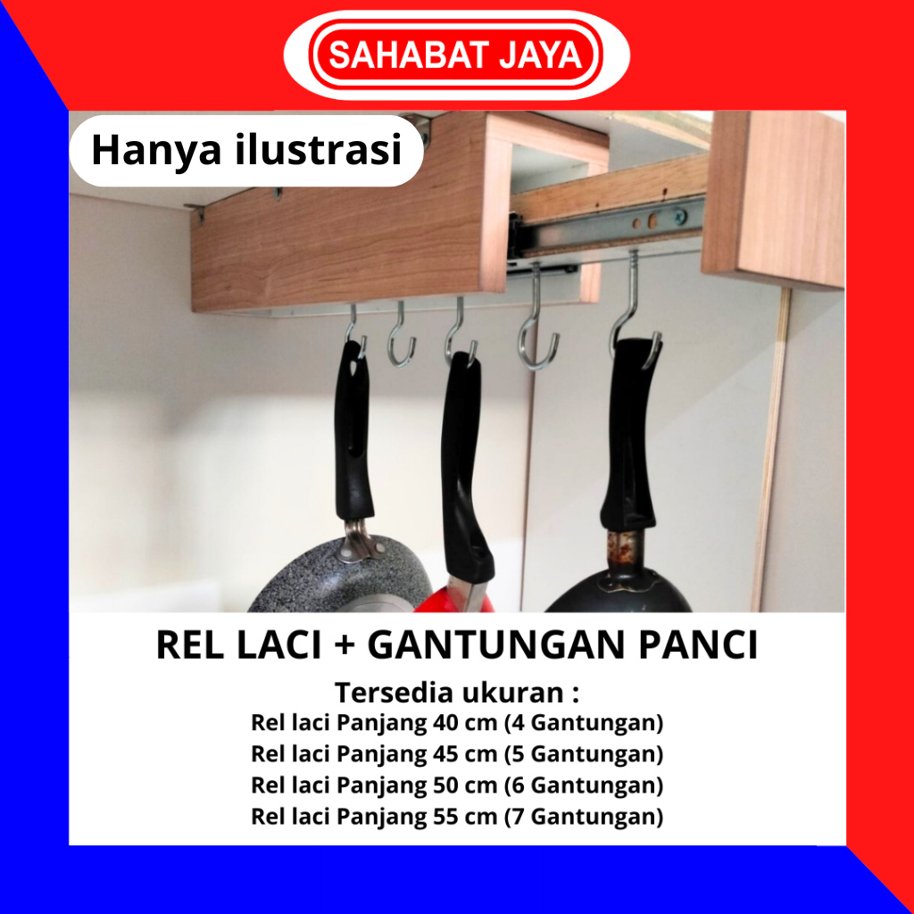 Jual PAKET Set Rel Laci Huben Lenaga Gantungan Paku Pancing Besi Rak ...