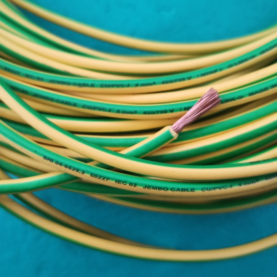 Jual KABEL NYAF 4MM 1X4 MM JEMBO SERABUT METERAN ECERAN POTONGAN | Shopee Indonesia