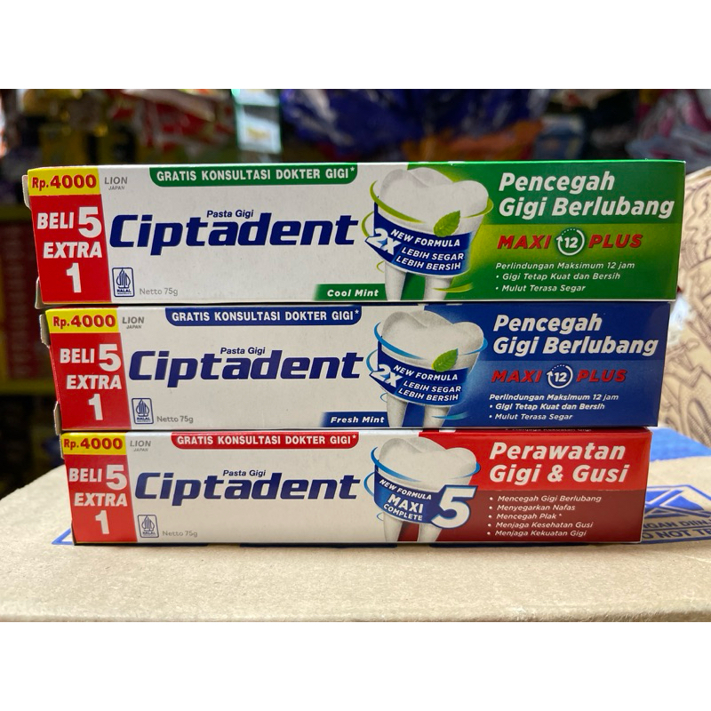 Jual CIPTADENT 75GR ( 1 PCS ) | Shopee Indonesia