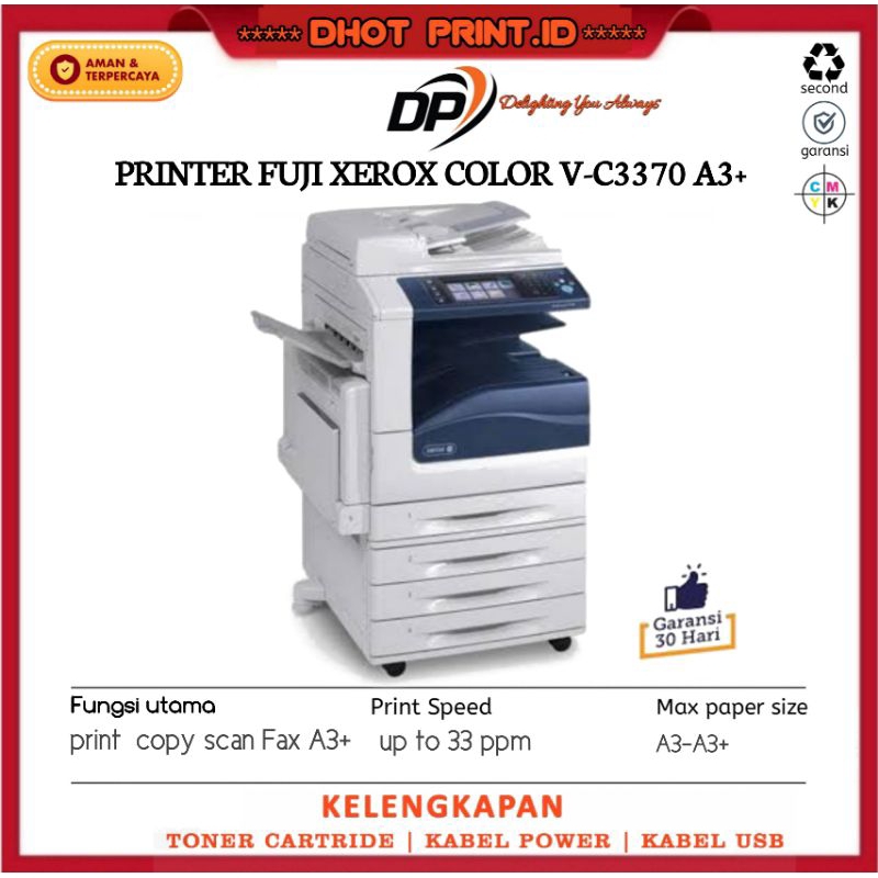 Jual Printer Fuji Xerox Apeosport V C3370 Laser Color A3+ Multifunchtion | Shopee Indonesia